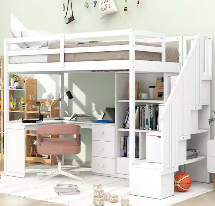 Harper And Bright Designs Loft Bed
