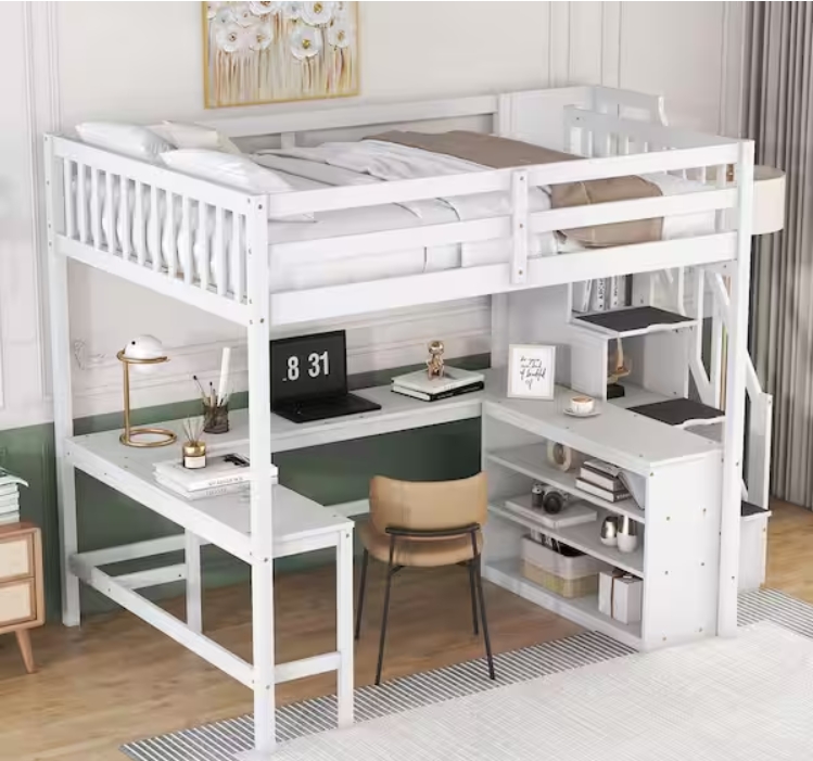 Harper And Bright Designs Loft Bed